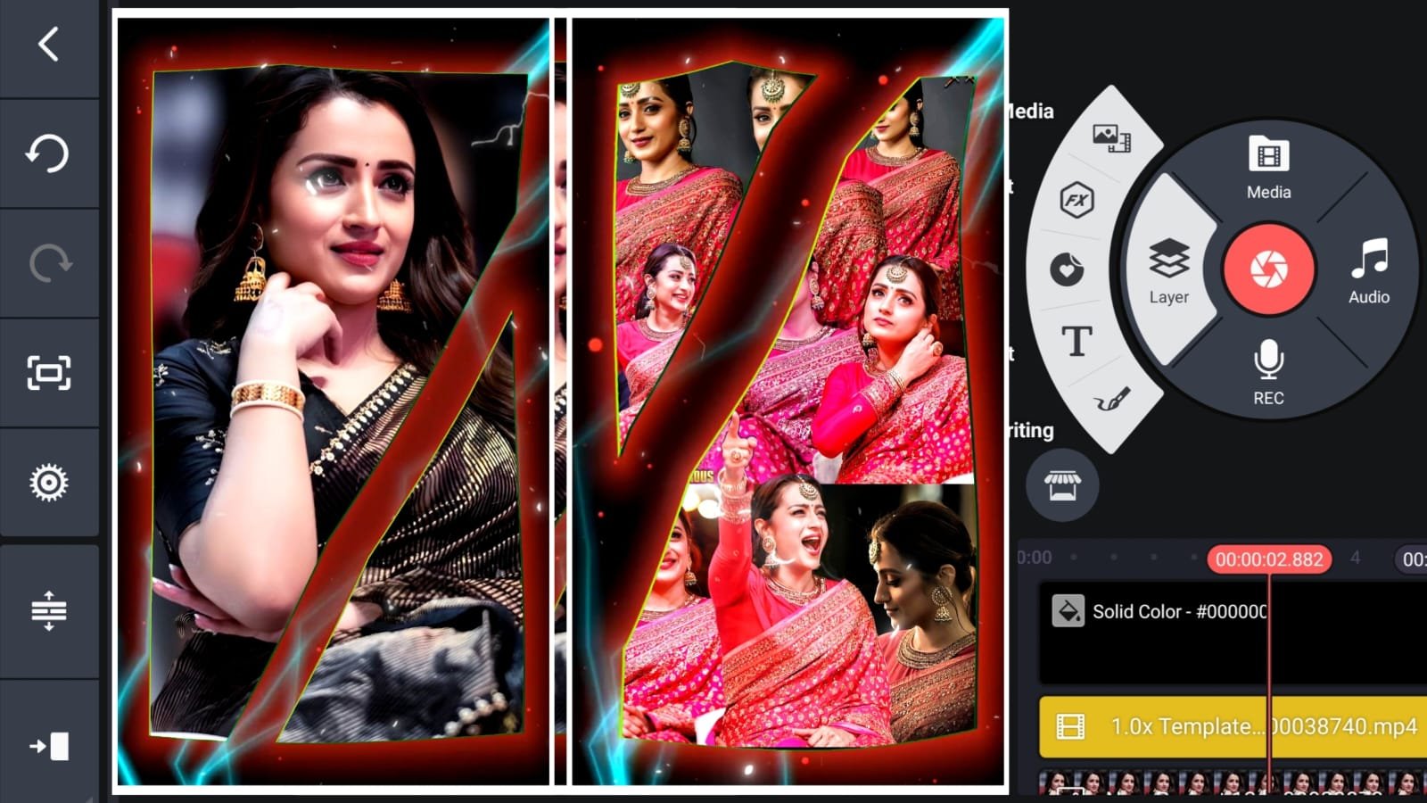 Black Screen Template 3 - AKASH MAFIYA